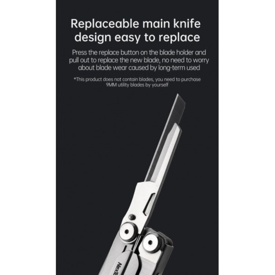 NexTool 16-in-1 Flagship Pro (Blade Replace) NE20232 Steel Full Size P ...