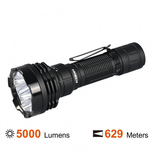 Acebeam P18 Luminus SFT40 LED 5000 Lumens Tactical Flashlight – K TWO ...